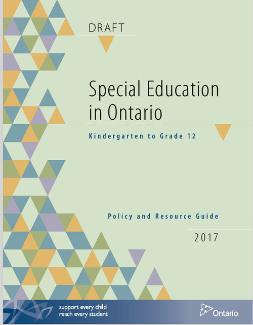 Individual Education Plan (IEP) from Autism Ontario