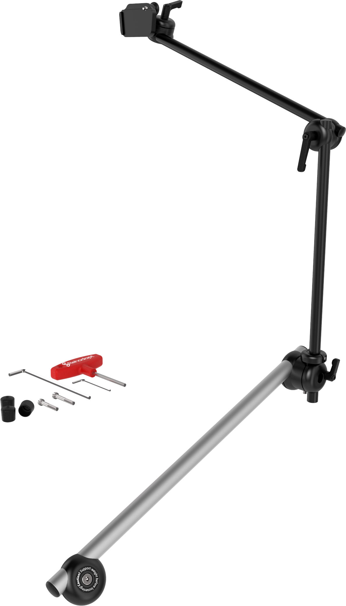 REHAdapt Hybrid 3D Long UDS/Sturdy Wheelchair Mount