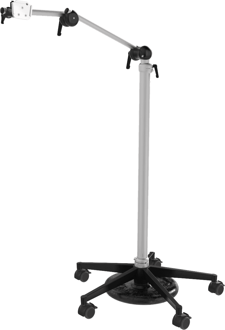 Rehadapt Telescopic Floor Mount FS PentaLock Tele