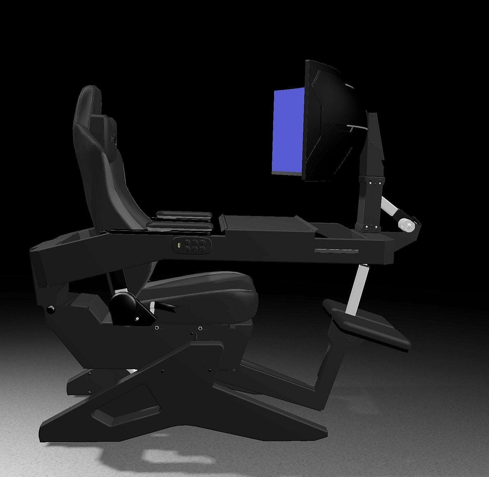 Emperor S2 Zero Gravity Workstation