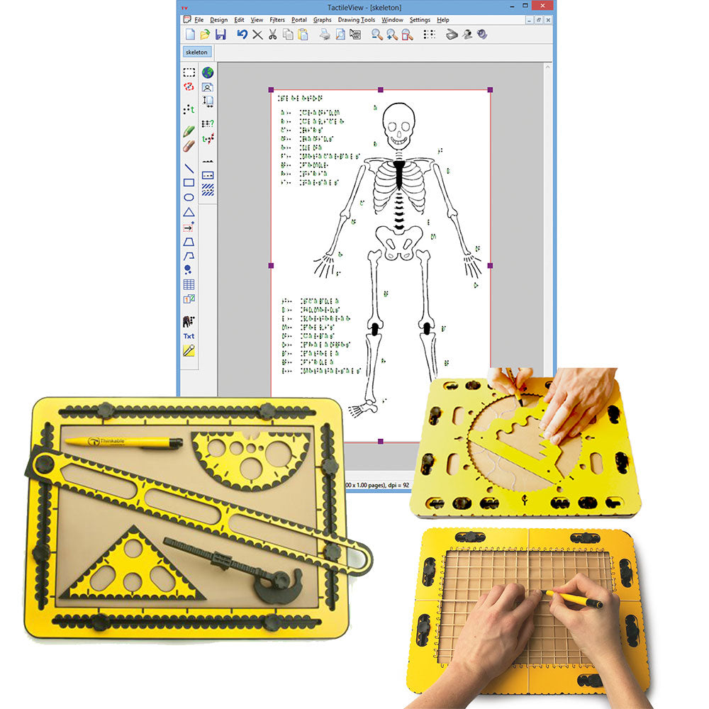 Tactile Graphics Design Suite (PKG)