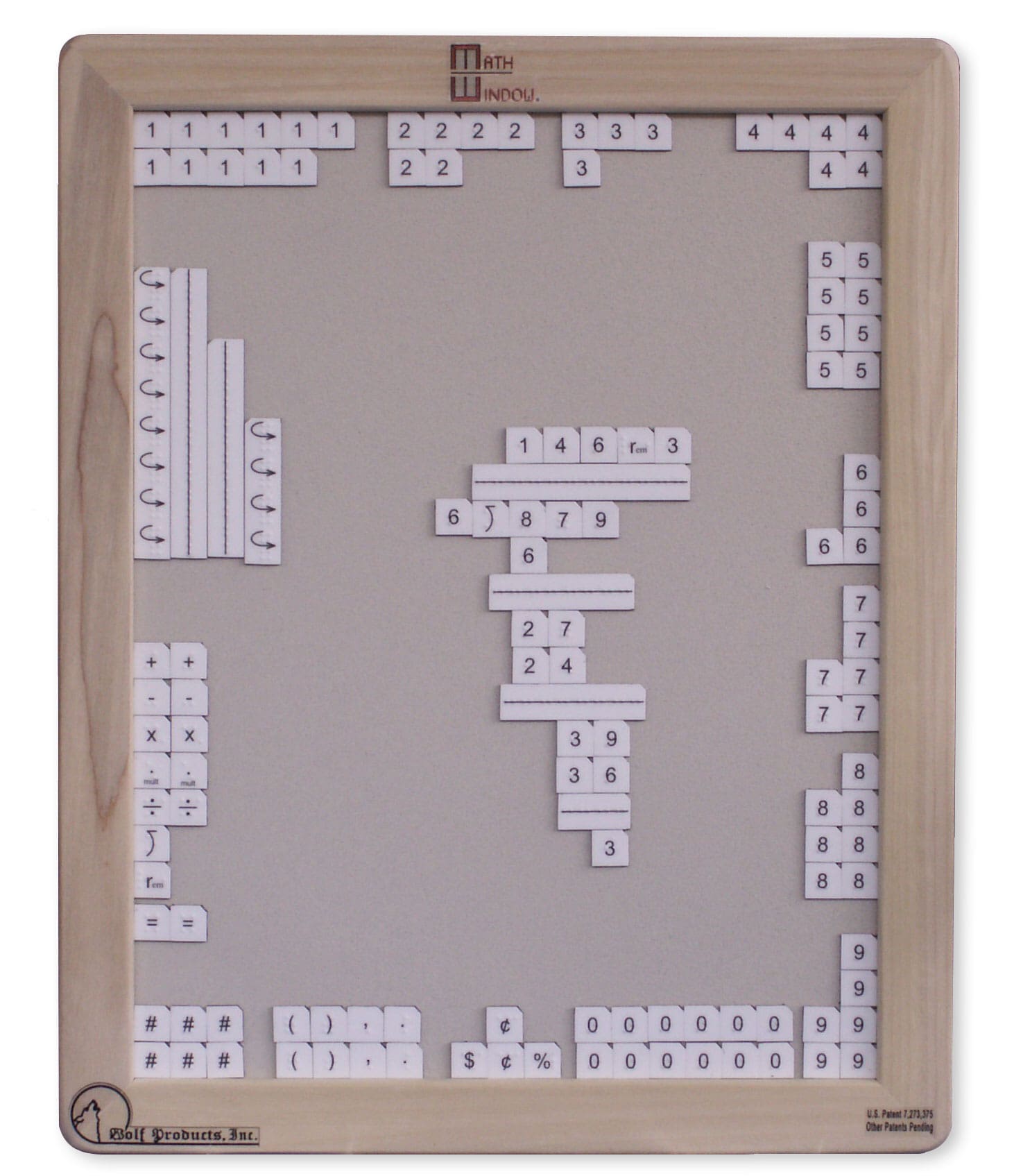 Math Window Basic Math Kit - MW041