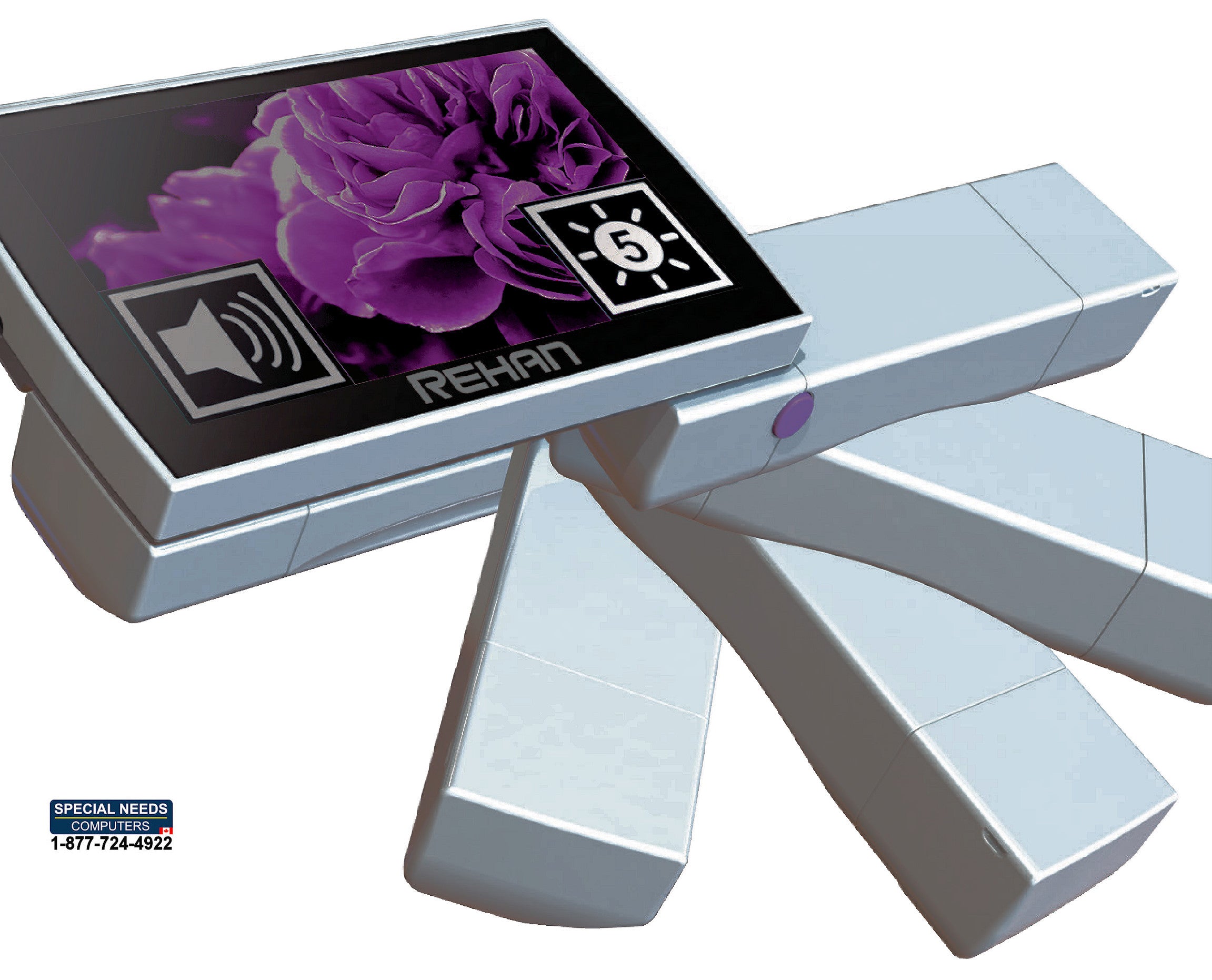 Looky 5 HD 5 inch Touchscreen Video Magnifier with Folding Handle